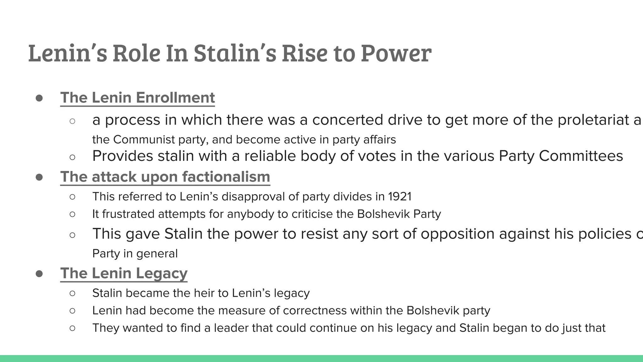 Stalin's Rise to Power | PDF
