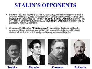 Stalinism by Christopher Pickering | PPT