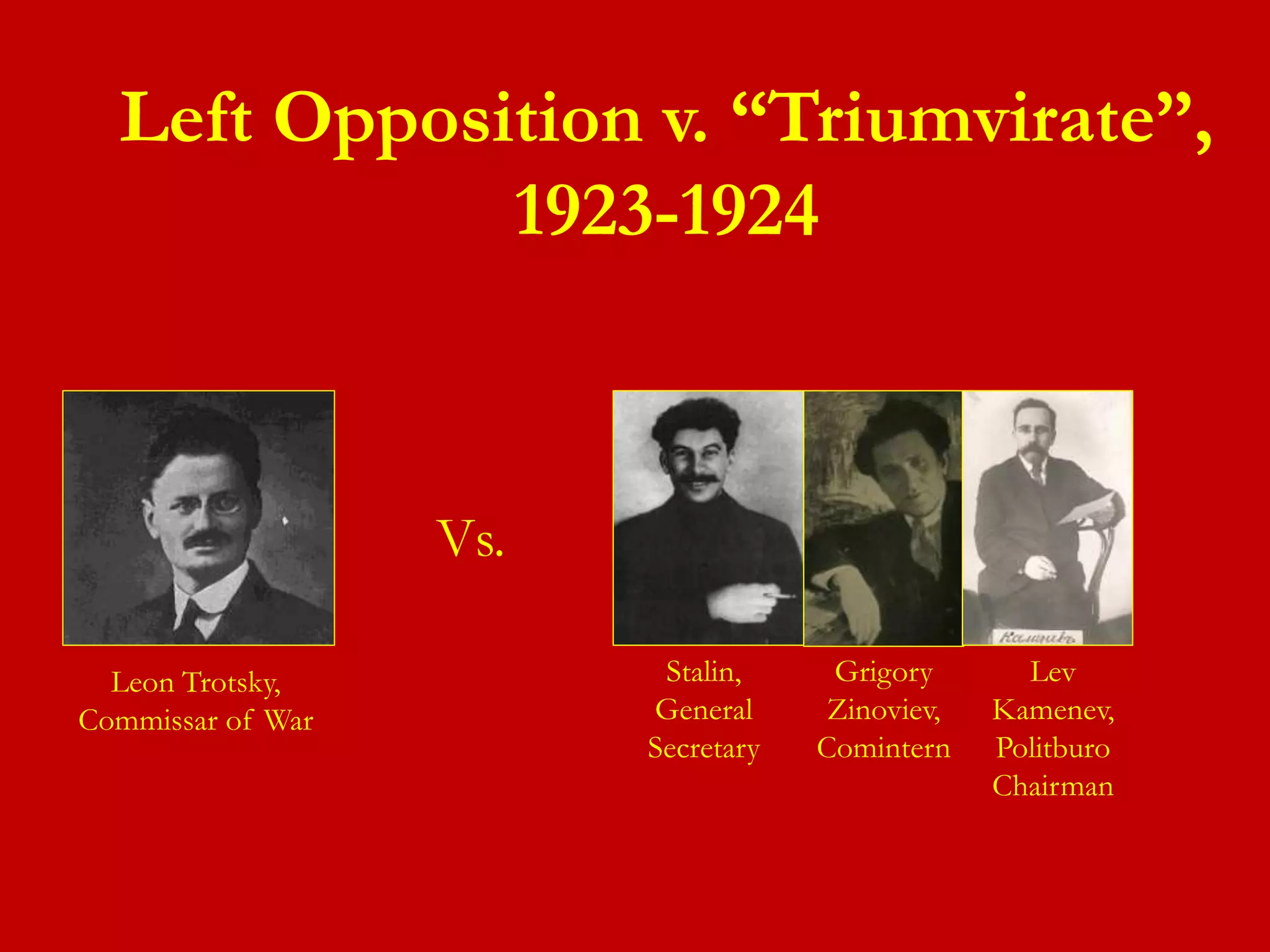 The Stalin Revolution | PPTX