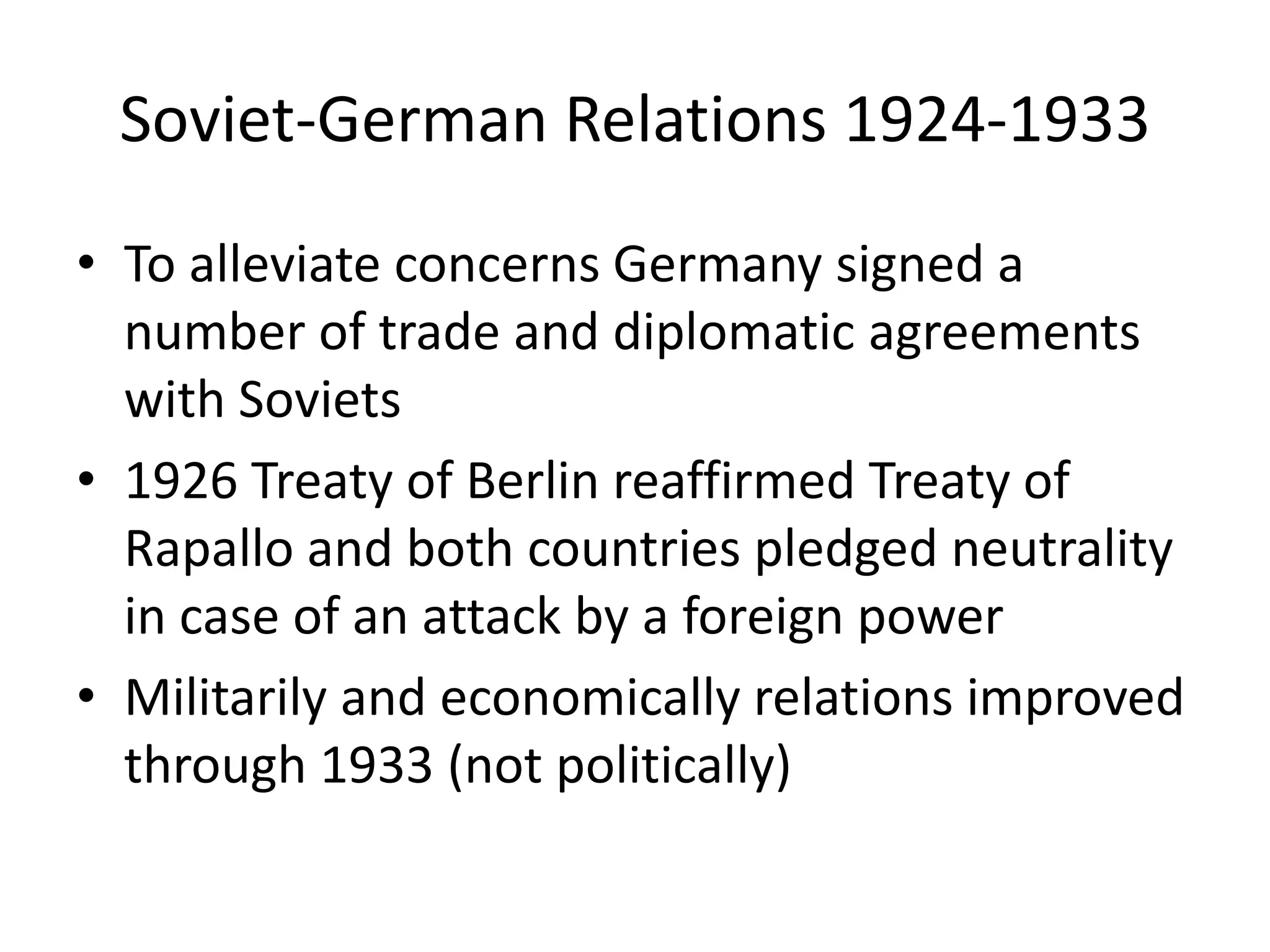 Stalin’s foreign policy 1924 1939 | PPTX