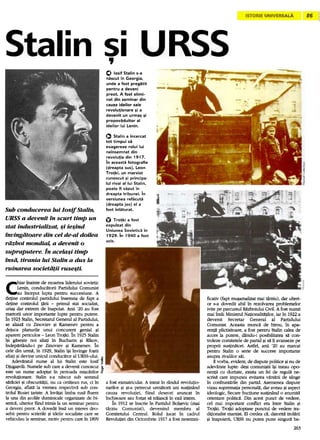 Stalin si urss | PDF