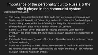 STALIN PART2 :Stalin’s personality and personal objectives | PPT