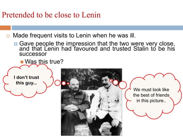 Stalin's Rise to Power | PPTX