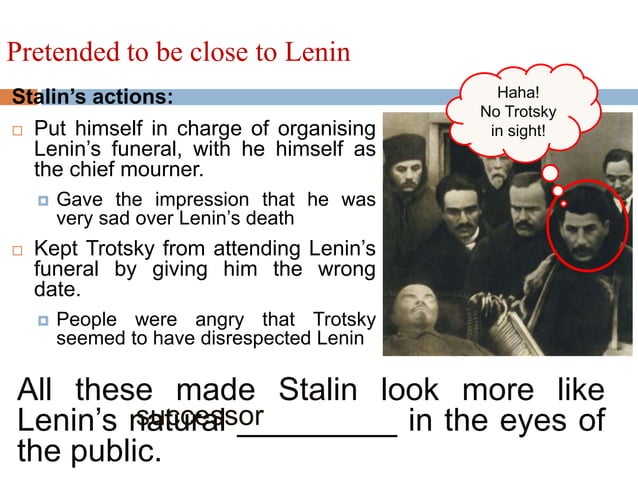 Stalin's Rise to Power | PPTX