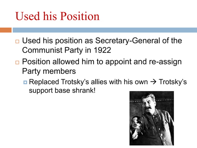 Stalin's Rise to Power | PPTX