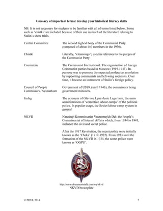 Stalin's show trials pdst 2 | PDF