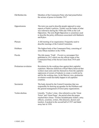 Stalin's show trials pdst 2 | PDF