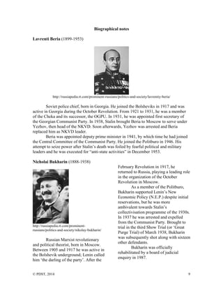 Stalin's show trials pdst 2 | PDF
