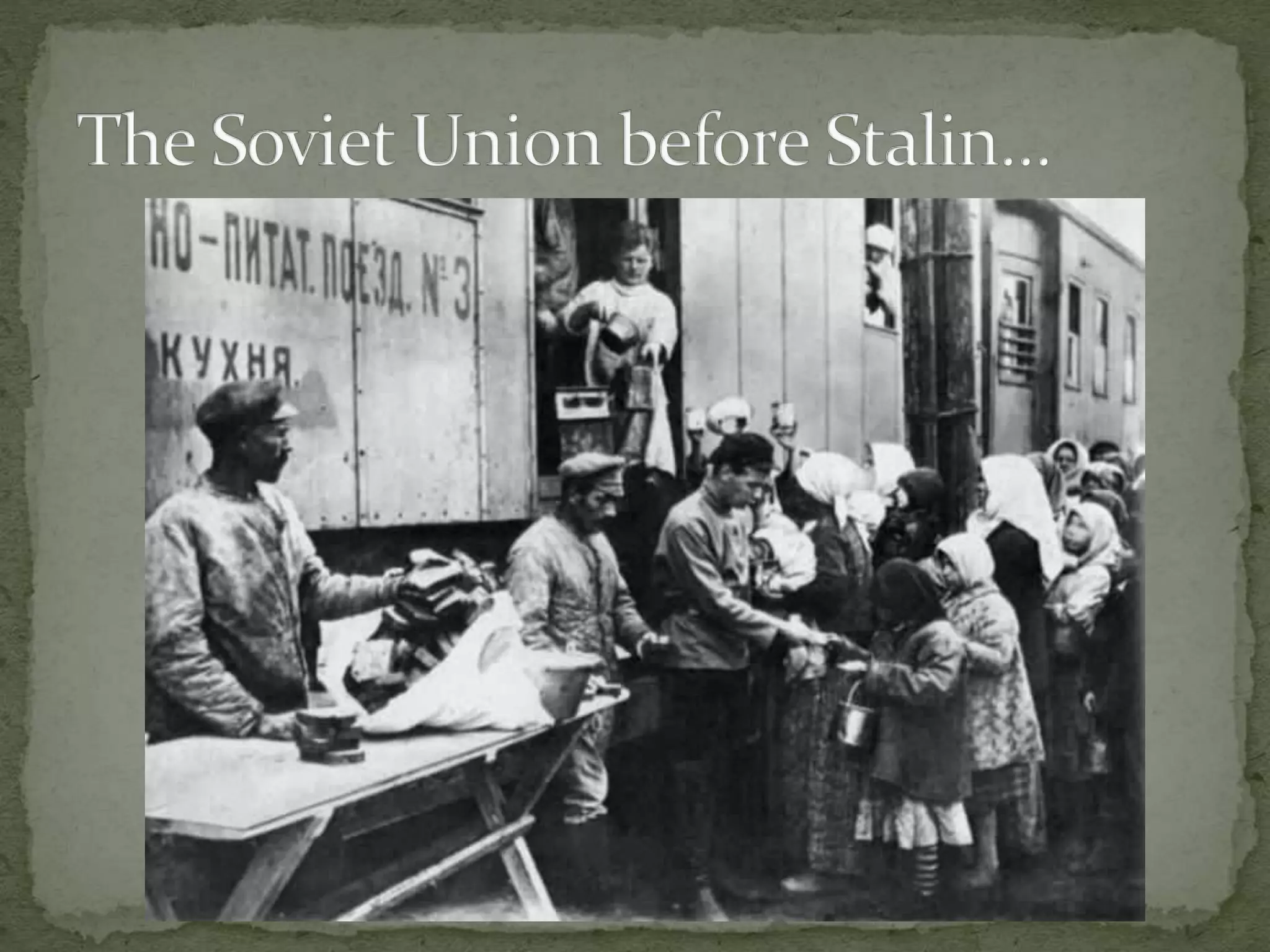 Stalin’s Soviet Union - Economic Impact | PPTX