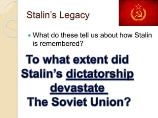 Stalin’s soviet union chp 3 economic policies | PPTX