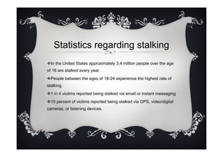 Stalking Awareness | PDF