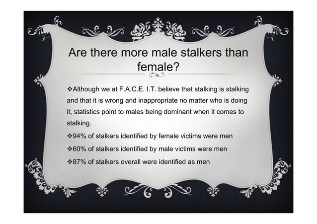 Stalking Awareness | PPT