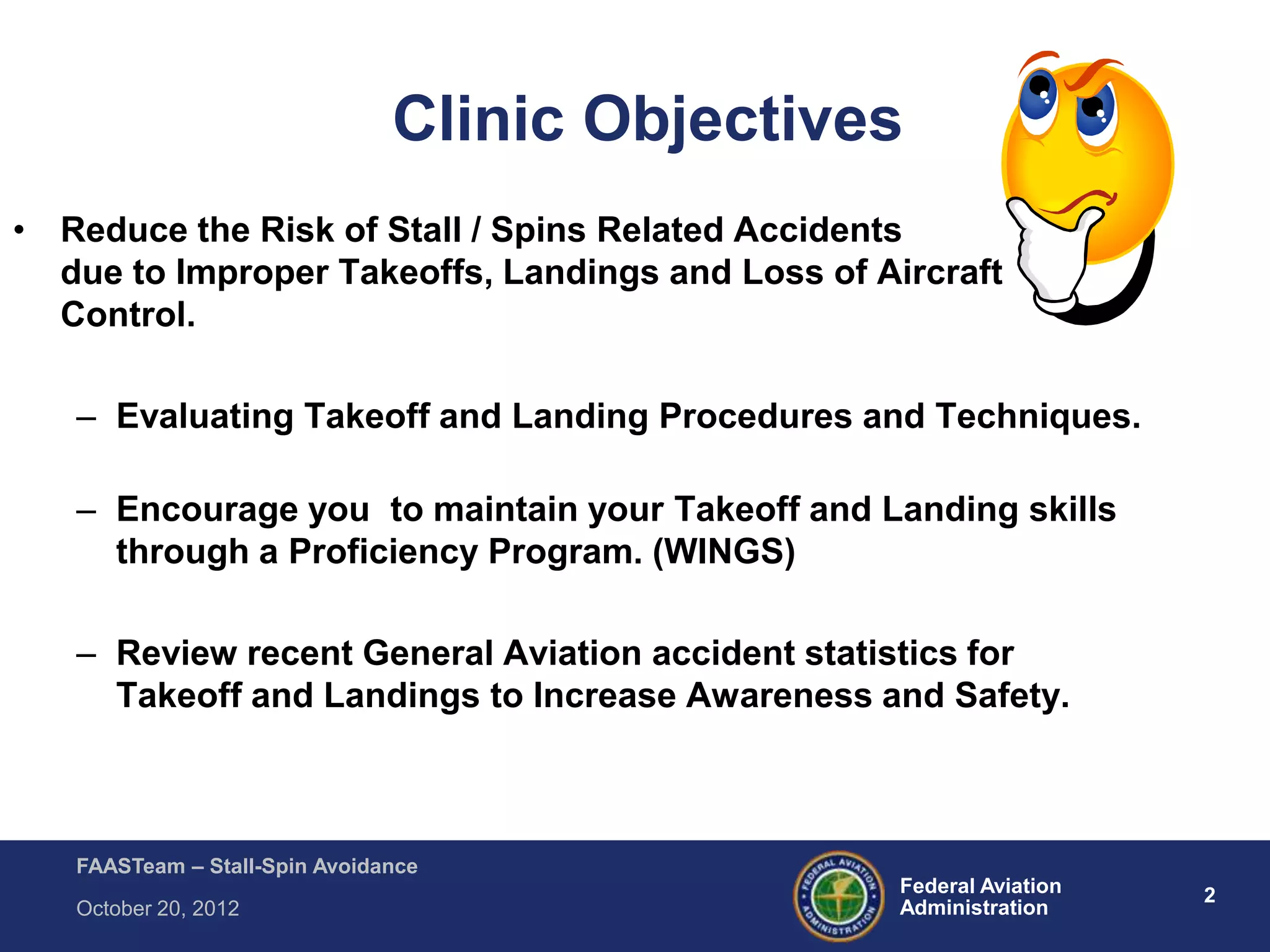 Stall and Spins - Awareness and Avoidance | PPTX
