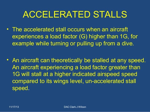 Stall Avoidance Training