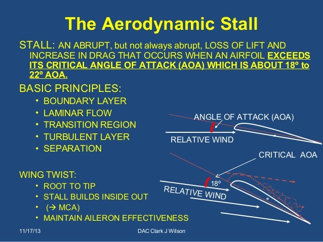 Stall Avoidance Training