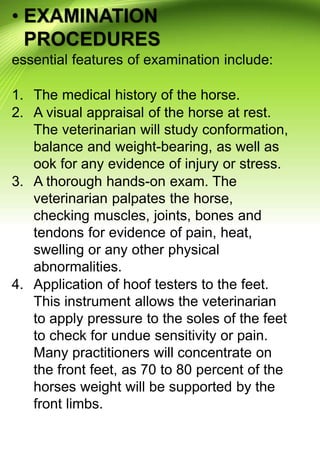 EQUINE SOUNDNESS CERTIFICATE | PPTX