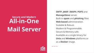 Stalwart Mail Server - All-in-One SMTP, IMAP, JMAP and POP3 server | PPT