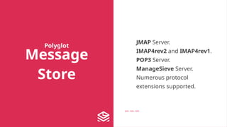 Stalwart Mail Server - All-in-One SMTP, IMAP, JMAP and POP3 server | PPT
