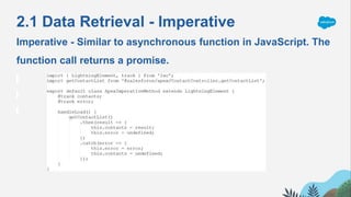 Stamford developer group - 8 easy steps to master in lightning web components | PPTX
