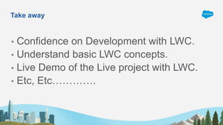 Stamford developer group - 8 easy steps to master in lightning web components | PPTX
