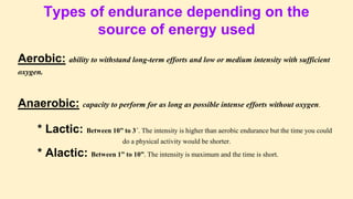 Stamina and endurance | PPTX