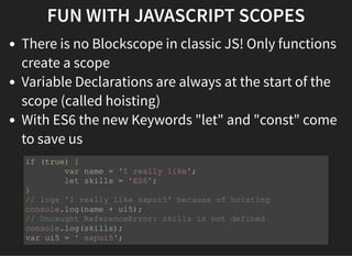 Stammtisch plus ui5 lessons learned | PPT
