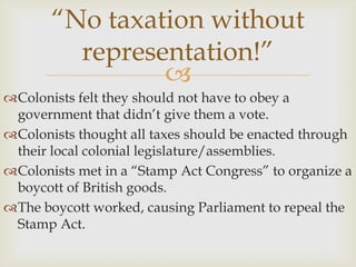 Stamp act | PPT