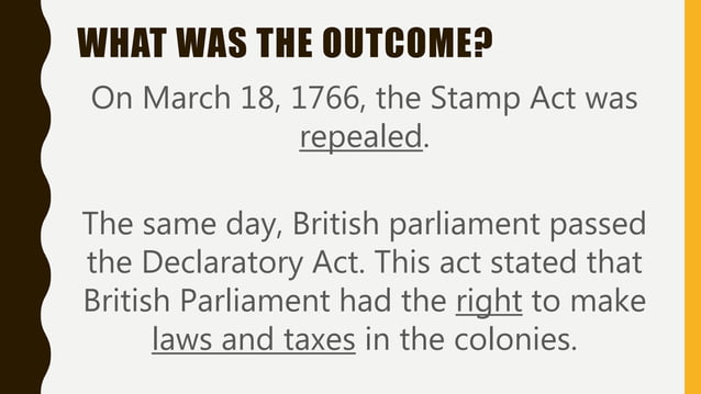 Stamp act | PPT