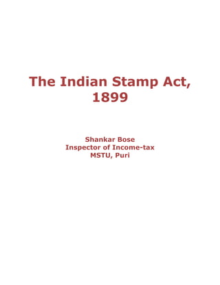 Stamp act 1899.bose