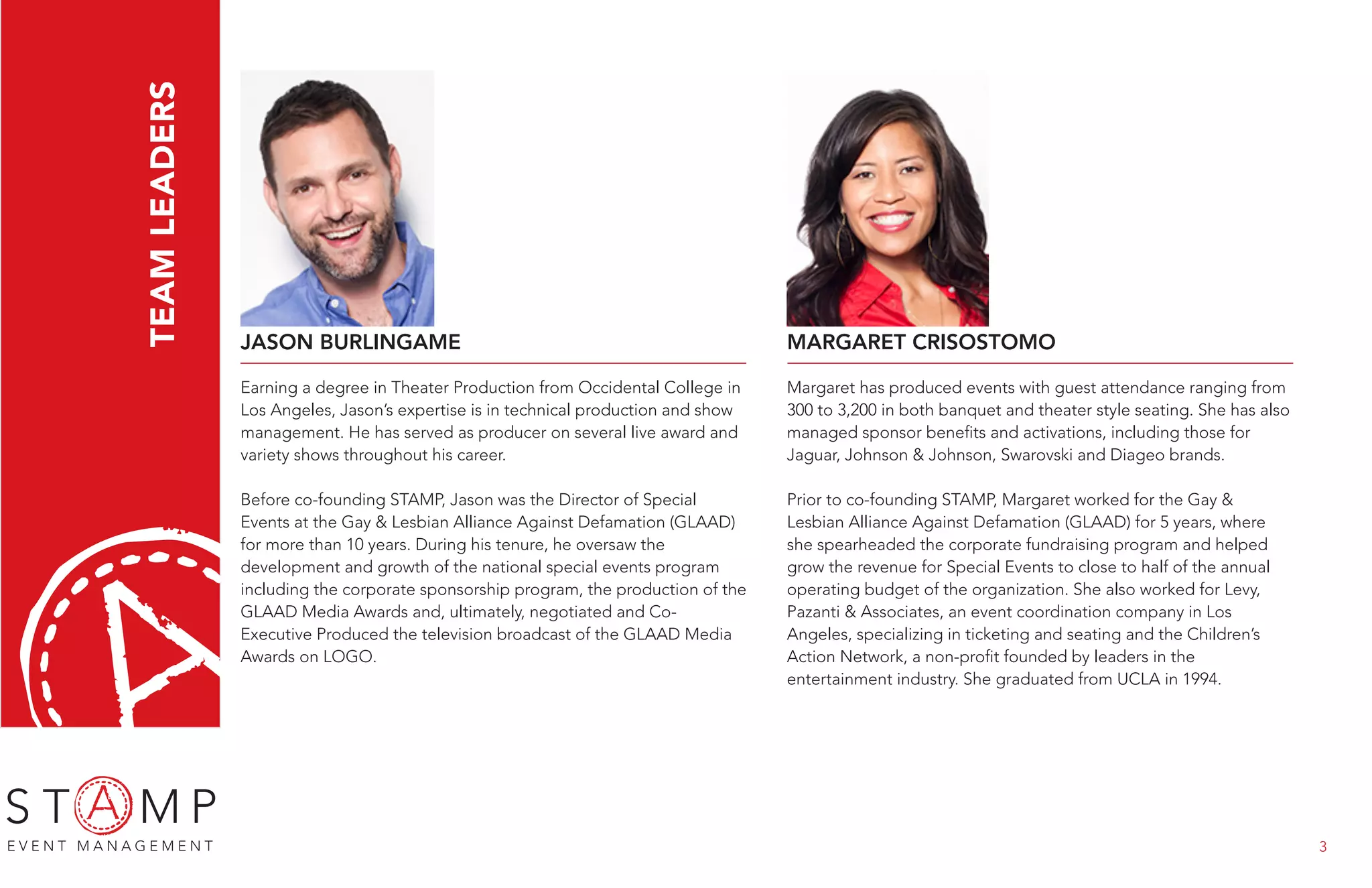 STAMP Event Management Capabilities Deck | PDF