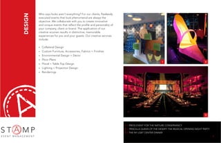 STAMP Event Management Capabilities Deck | PDF