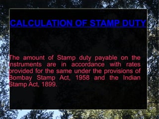 Stamp duty | PPT