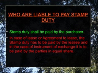 Stamp duty | PPT