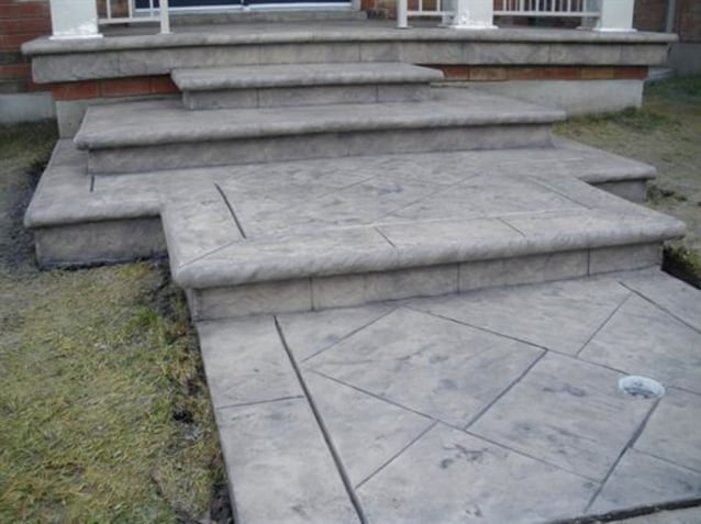Stamped Concrete Steps | PPT