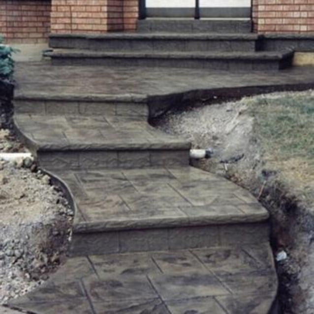 Stamped Concrete Steps | PDF
