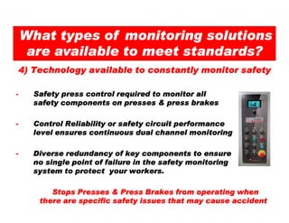 Stamping press and_press_brake_safety_standards_management_primer | PDF