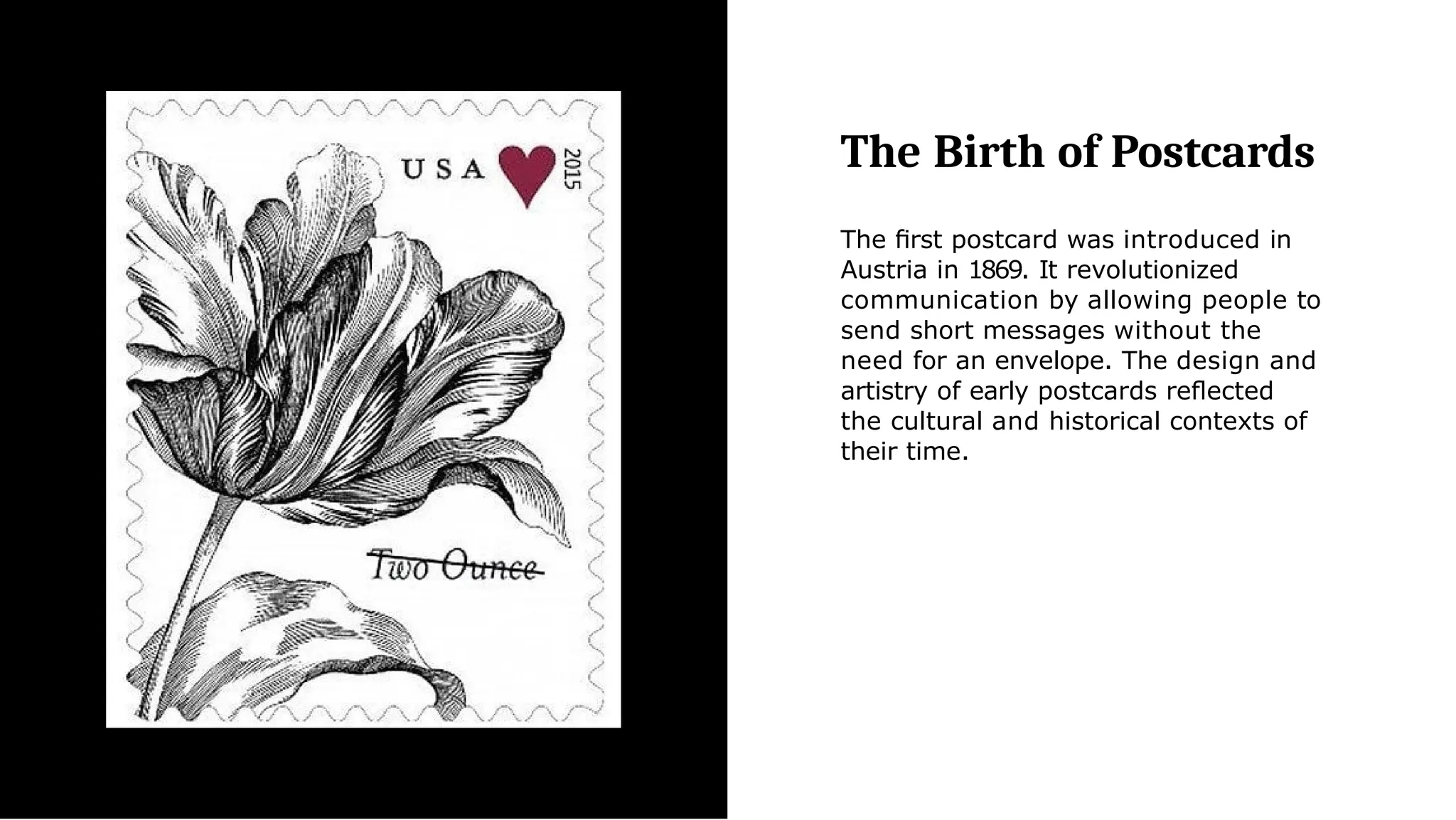 Stamps Through Time The Art and History of Postcard Postage.pptx