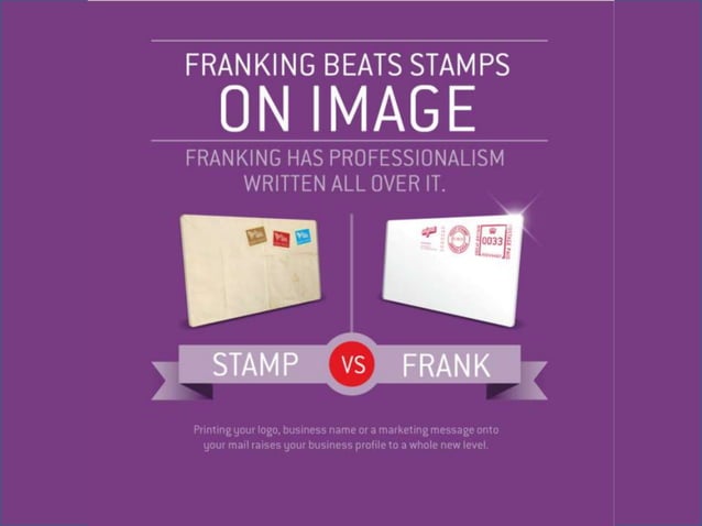 Stamps vs Franking Machines | PPT