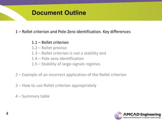 K factor >1 does not ensure unconditional stability ! | PDF