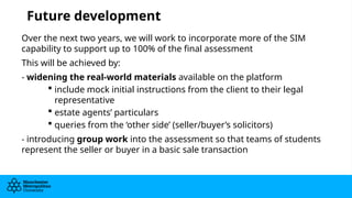 Kate Stanbury slides, Land Law, simulation design for the SIMple ...