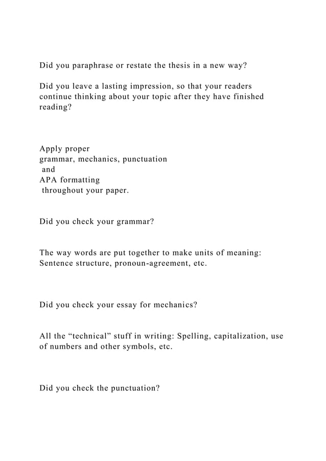 Stance Essay Congratulations! You made it to your final assignme.docx