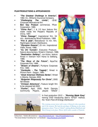 Stan Cottrell Ultra Distance Runner | PDF | Business Administration ...