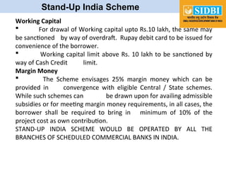 Stand-up-India Scheme material for beginners | PPT