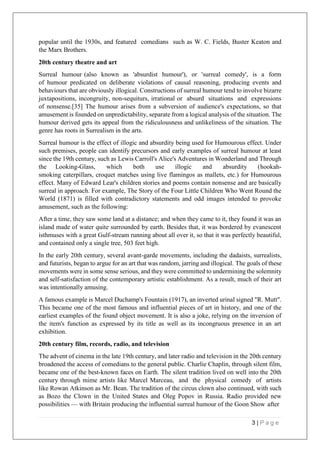 Stand up comedy | PDF