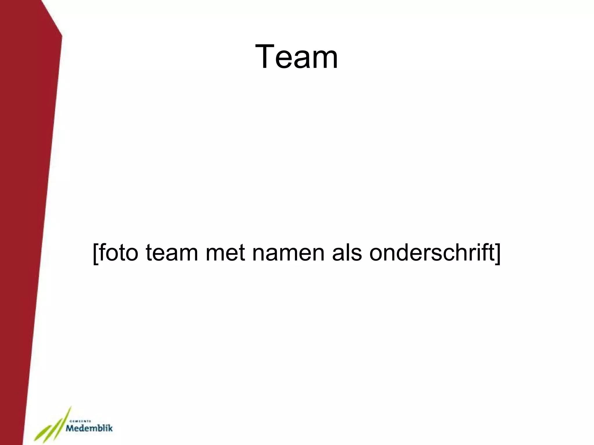 Standaard presentatie oplevering vsm en kaizen m | PPT