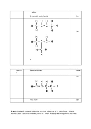 Basic chemistry test 2011 and answers | DOC | Chemistry | Science