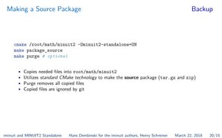 ROOT 2018: iminuit and MINUIT2 Standalone | PDF | Operating Systems | Computer Software and ...