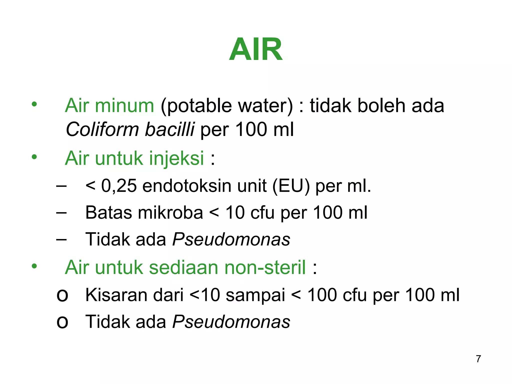 Standar mikrobiologi-untuk-produk-farmasi1-2 | PPT