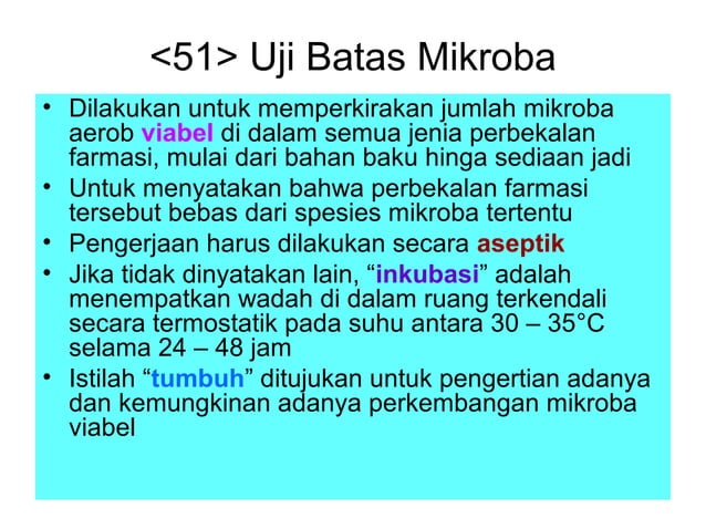 Standar mikrobiologi-untuk-produk-farmasi1-2 | PPT