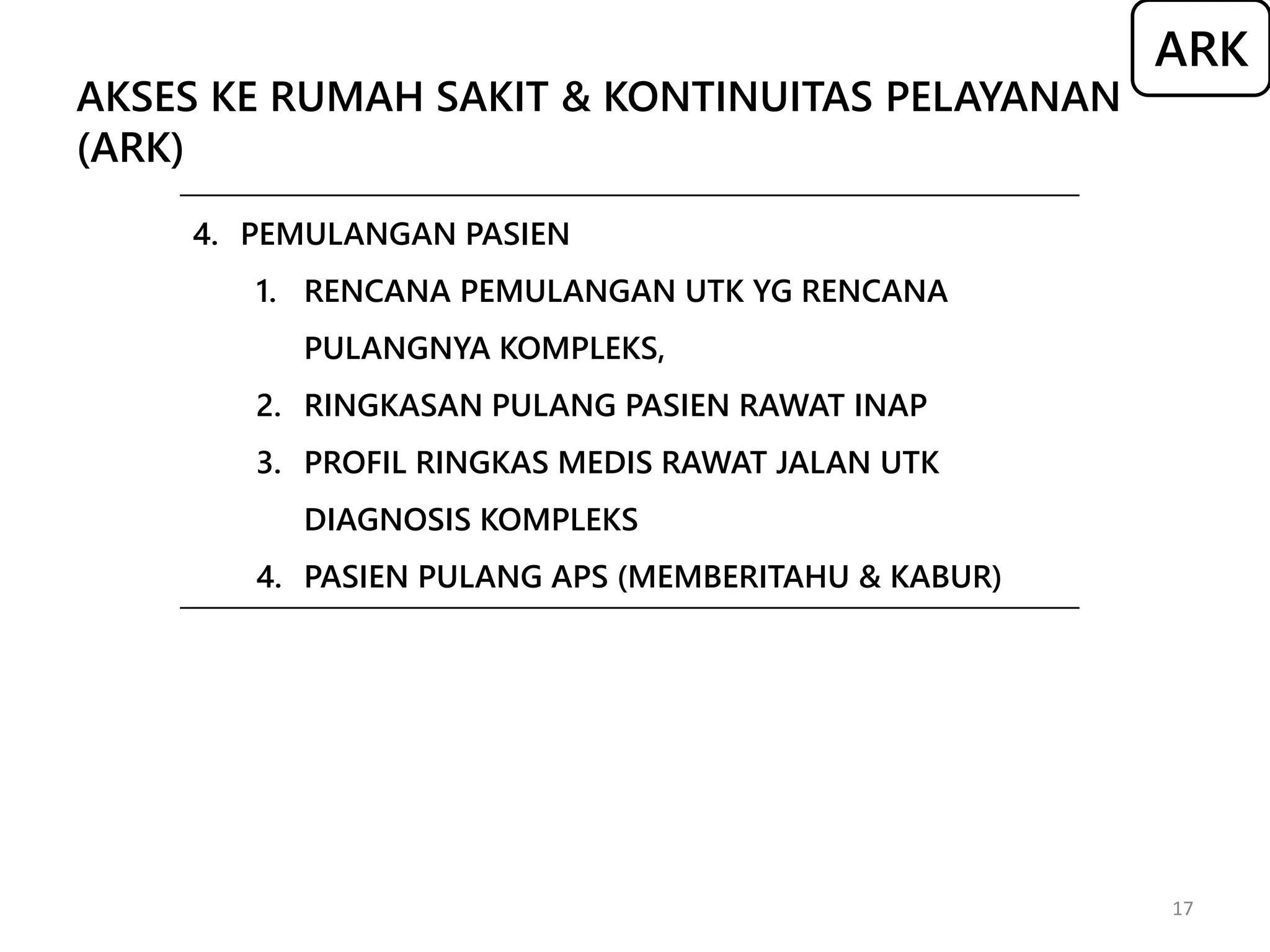 Standar Nasional Akreditasi Rumah Sakit | PPTX